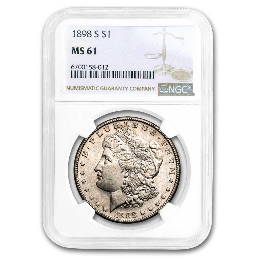 1898 S Morgan Silver Dollar Value - APMEX